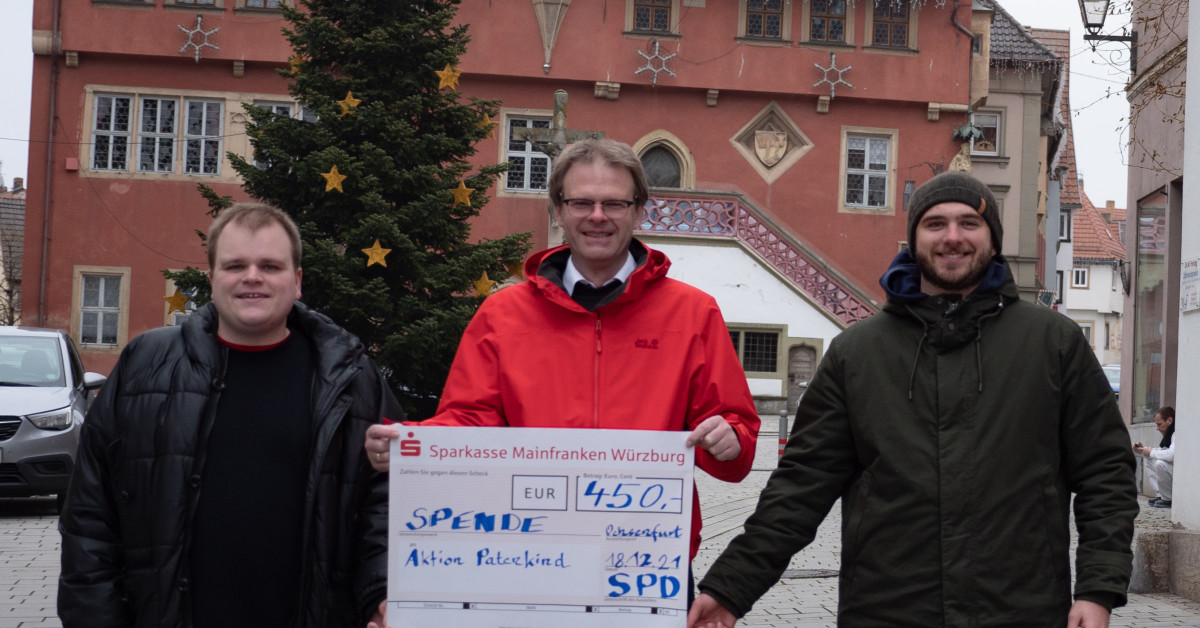 450 Euro für einen guten Zweck - SPD Ochsenfurt